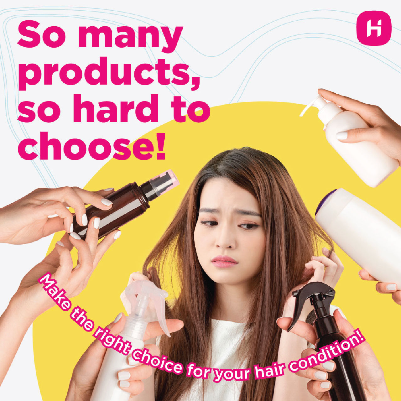 Match products to your hair type | HAIRDEPOT