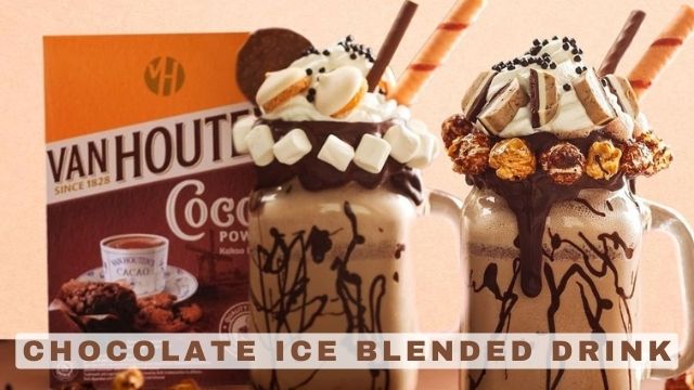 Van Houten Chocolate Ice Blended Drink | Delfimart.my