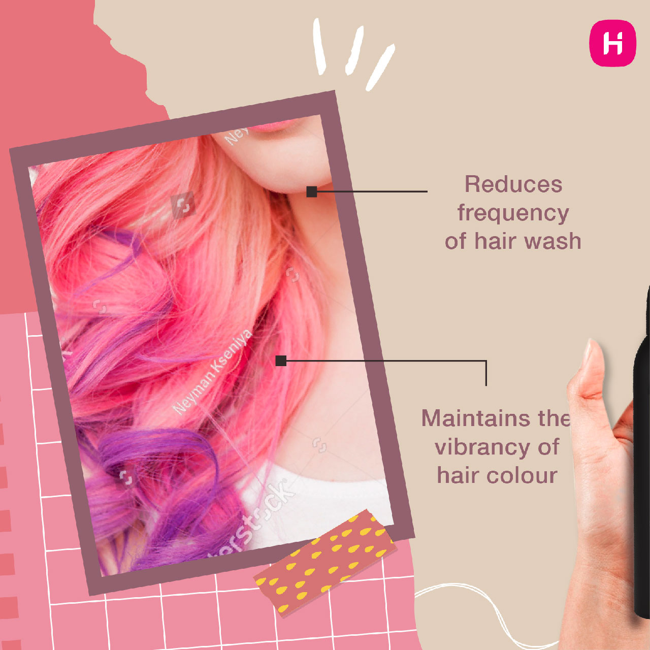 Ultimate trendsetter with our new dry shampoo! | HAIRDEPOT