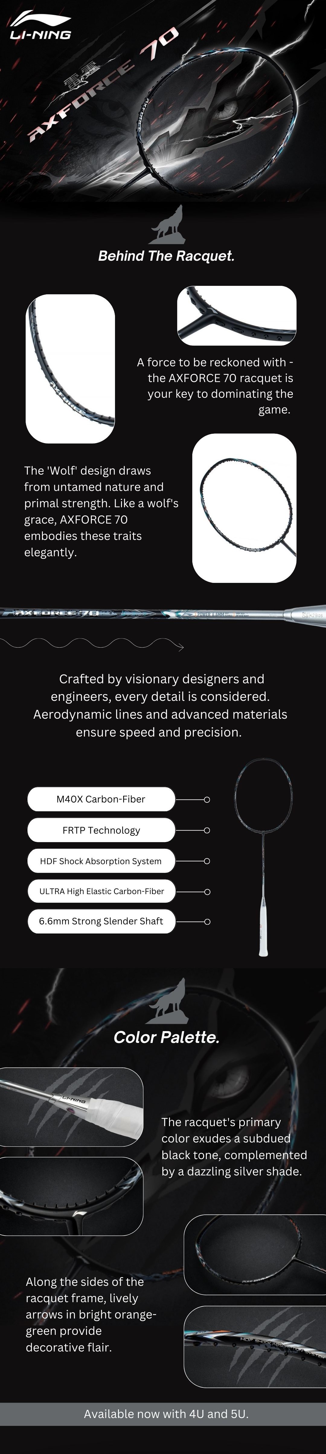 AXFORCE 70: WOLF | Li Ning