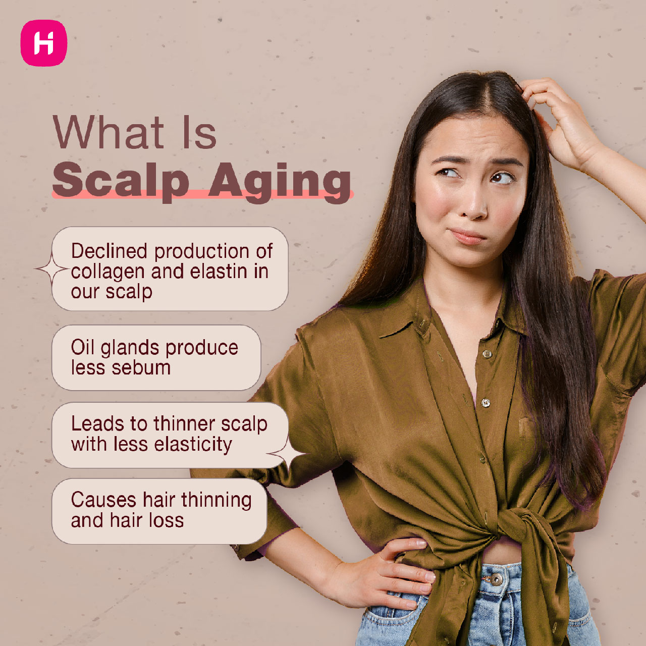 Is Your Scalp Aging? | HAIRDEPOT